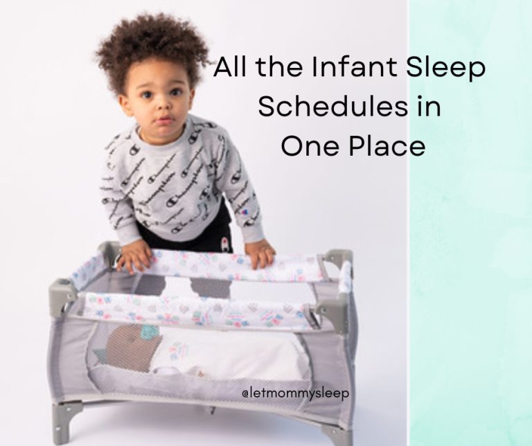 All the Infant Sleep Schedules in One Place - Let Mommy Sleep Blog